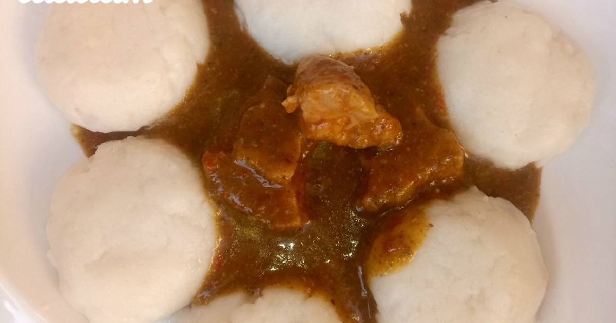 Tuwon shinkafa with white rice Recipe by Samira Abubakar - Cookpad