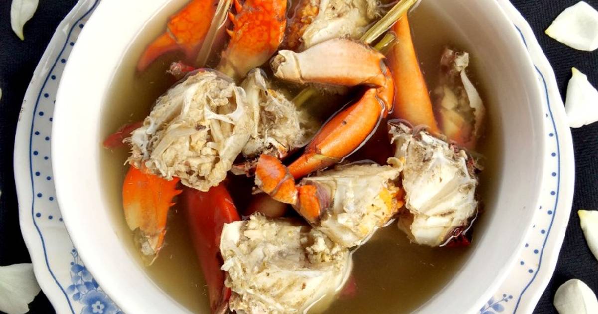 24 resep kepiting kuah bening enak dan mudah - Cookpad