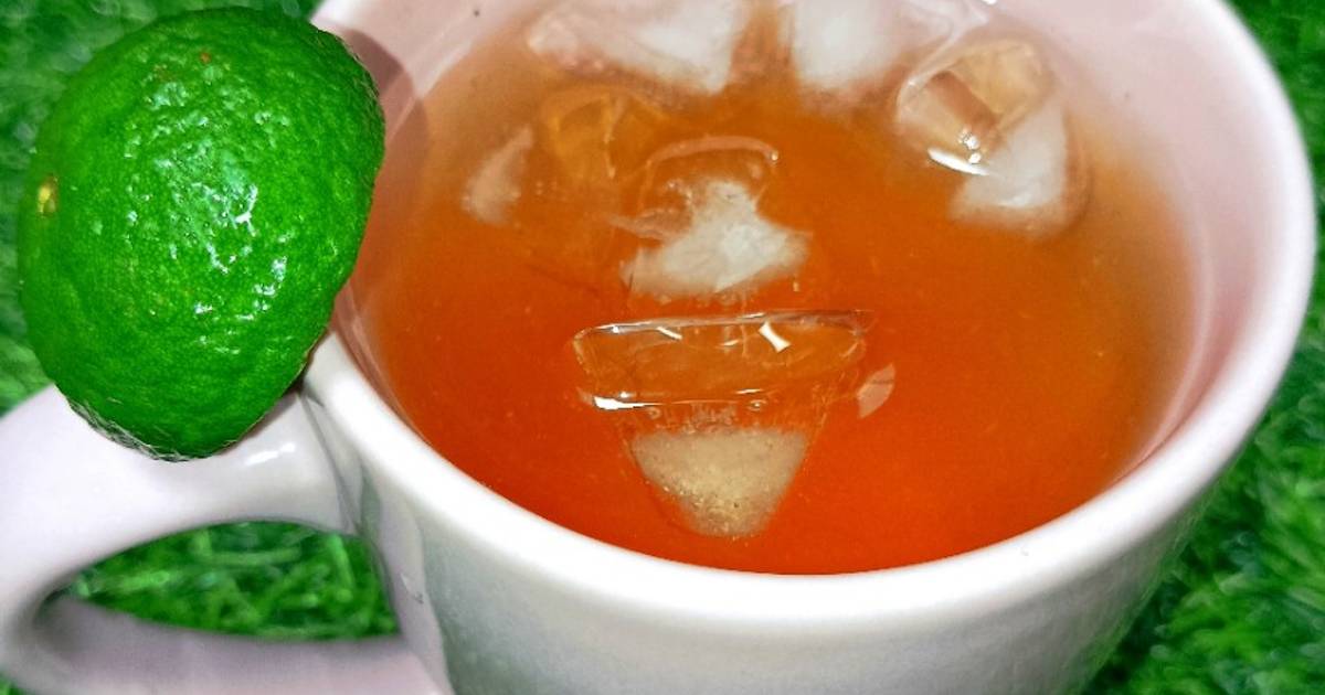 Resep Es Teh Limau oleh triani_k - Cookpad