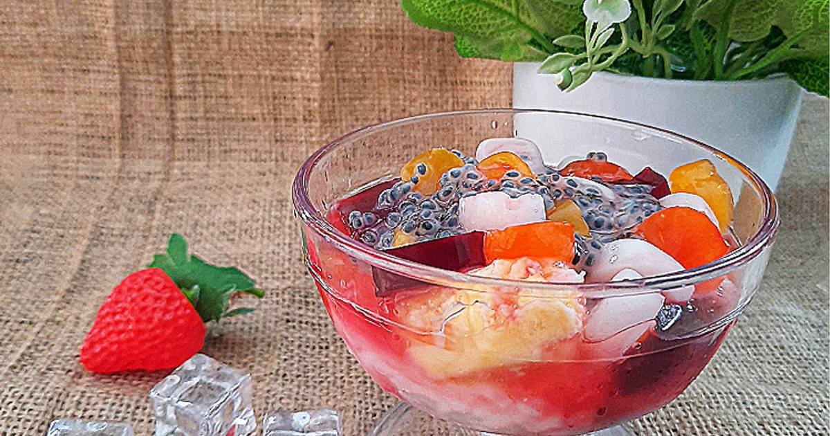 114 resep es nangka selasih sirup enak dan mudah - Cookpad