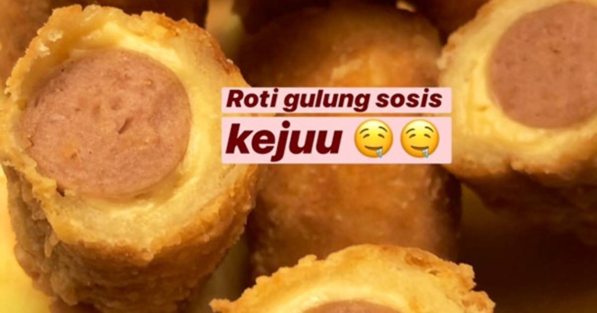 Resep Roti Gulung Isi Sosis Dan Keju Oleh Anisaa Sabir Cookpad