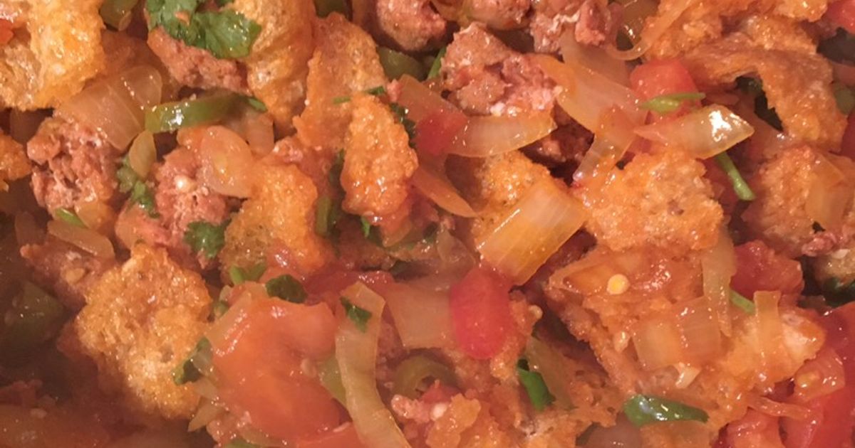 Chicharrón De Cerdo Con Chorizo A La Mexicana Receta de Estrella ...