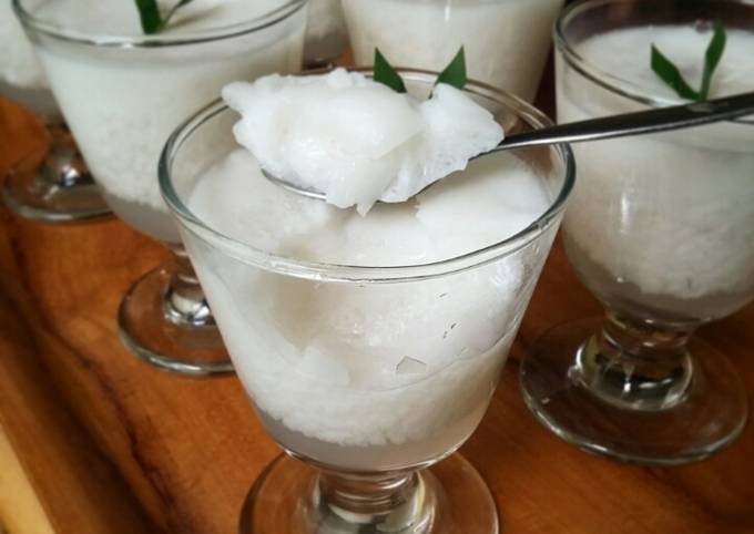 Resep Agar-agar Kelapa Muda oleh Biyay - Cookpad