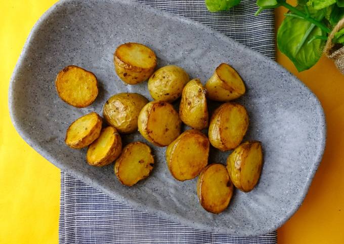 Resep Kentang Panggang Oregano Teflon untuk Diet oleh Puspitasari ...