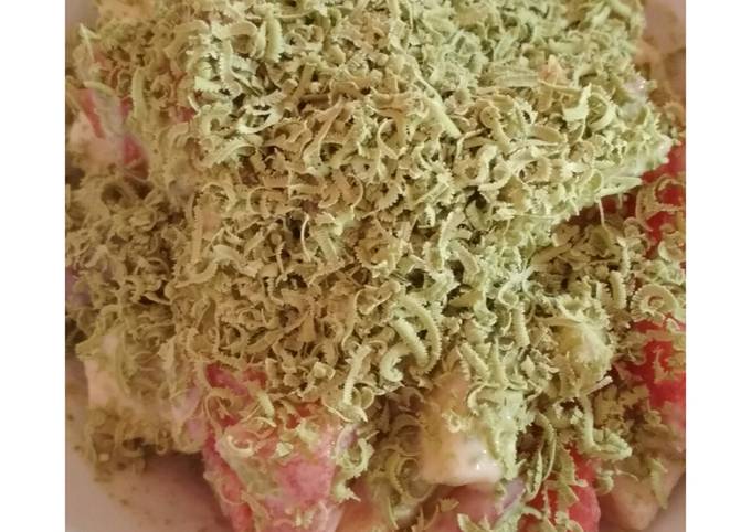 Resep Salad Buah GreenTea (Matcha) oleh Cindy Giti - Cookpad