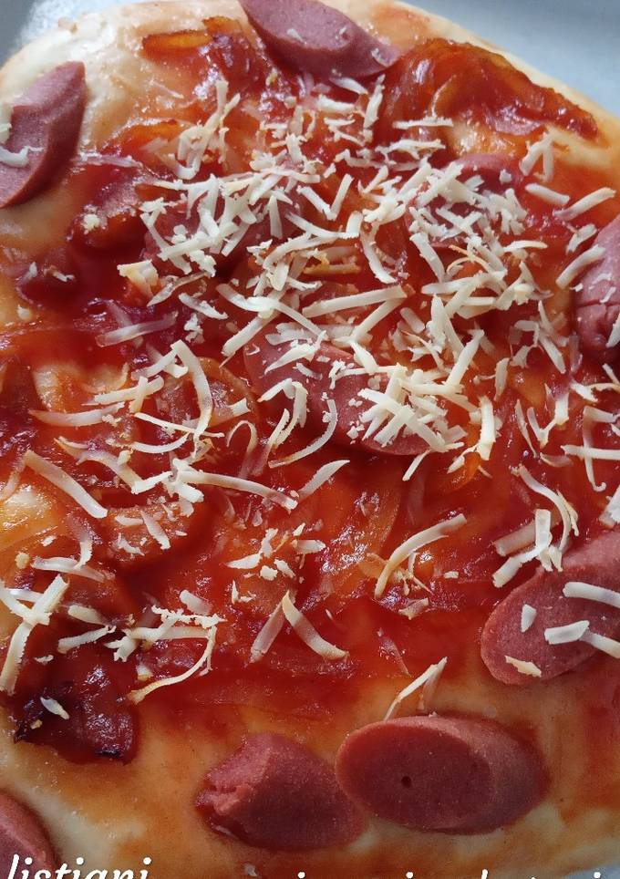 Resep Pizza homemade enak&sederhana oleh Elis Listiani - Cookpad