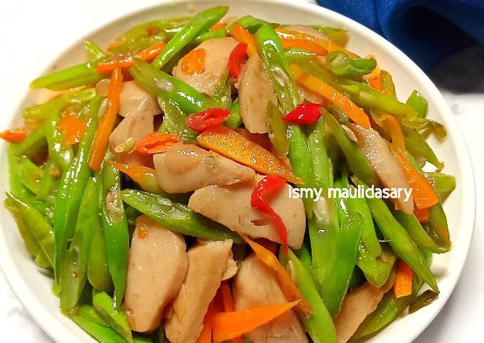Resep Tumis Buncis Wortel Bakso oleh Ismy Maulidasary - Cookpad