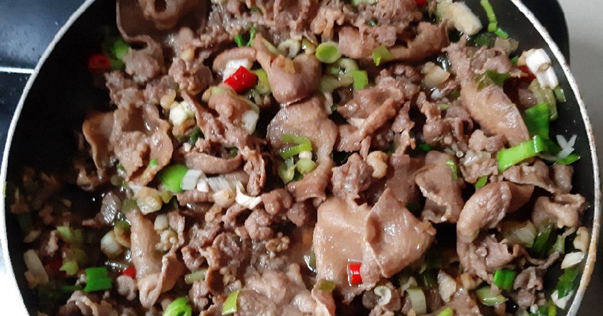 Resep Gyutan (Japanese Beef Tongue) - Halal oleh Respati Loy Amanda ...