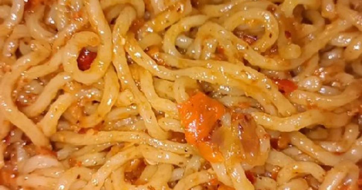 Resep Mie jablay oleh Maharani salsabila - Cookpad