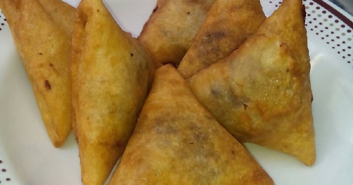 Crispy samosa recipe Recipe by Herleemah Tijjani Salis - Cookpad
