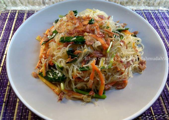 Resep Bihun Goreng Kampung oleh Mahmudahmoo - Cookpad