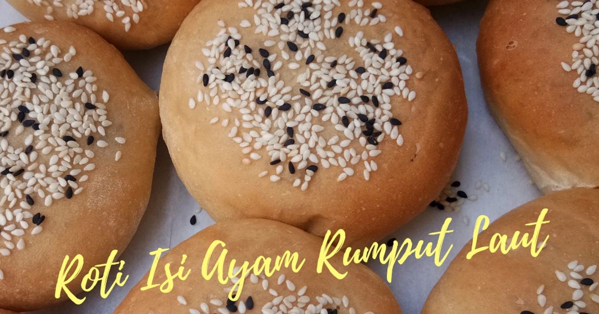 Resep Roti Isi Ayam Rumput Laut / Kompyang / Kompia oleh baha.giah ...