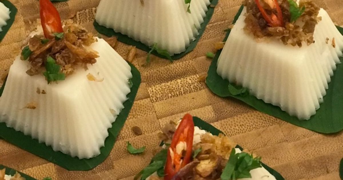 Resep Kue Talam Ebi (Gandus) oleh Dingdit's Kitchen - Cookpad