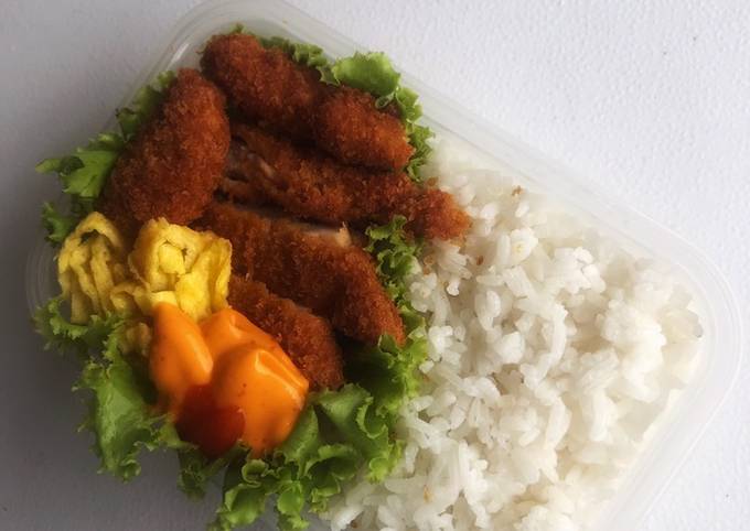 Resep Katsu Bento oleh Aladelia - Cookpad