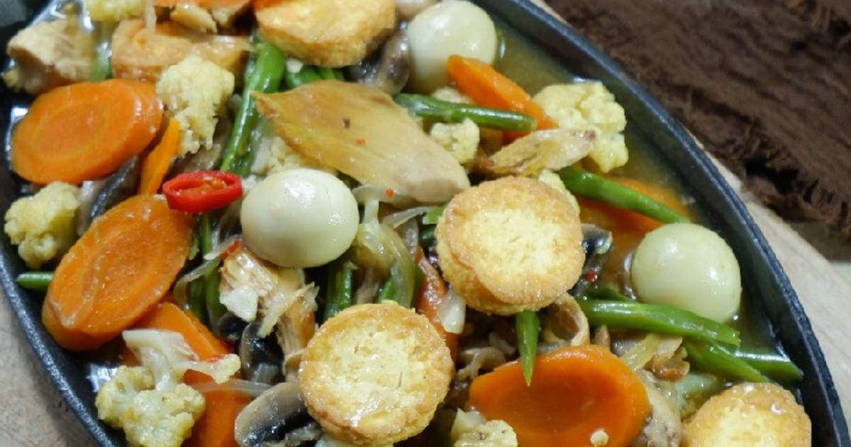 81 resep capcay tofu sesame oil enak dan mudah - Cookpad