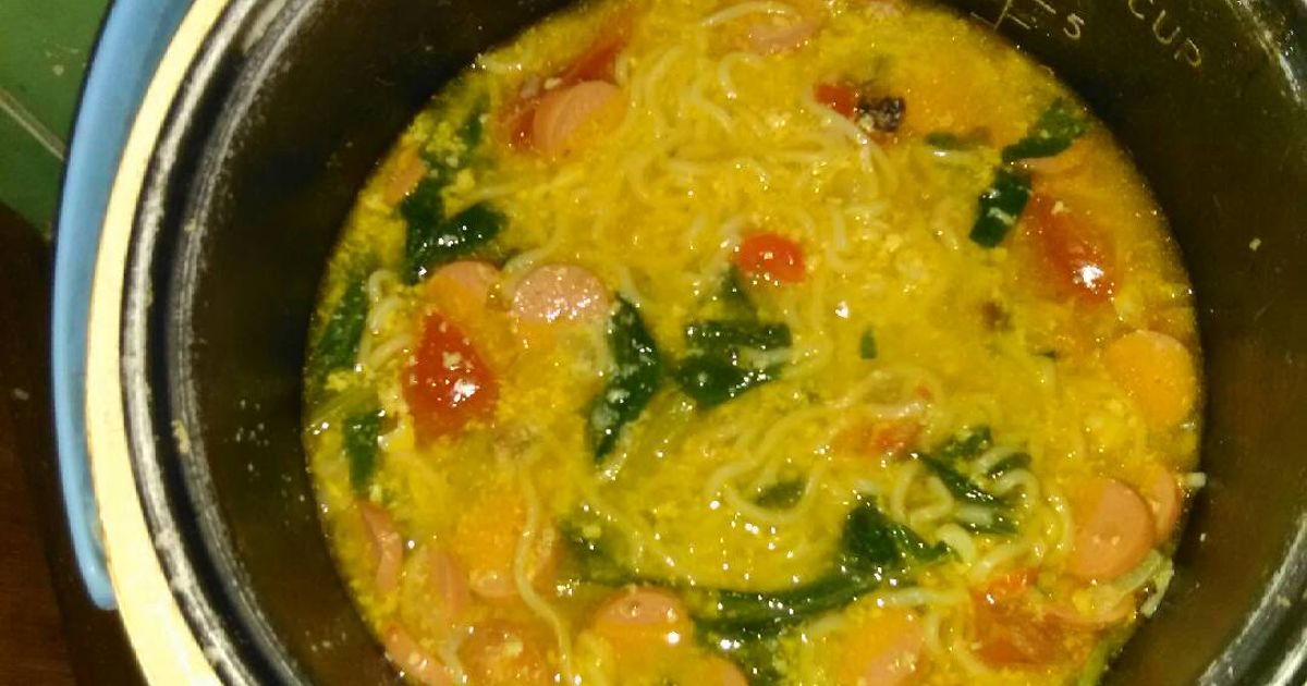 Resep Tumis Mie Rice Cooker/Mie Magic Com (Olahan Indomie) oleh Eki ...