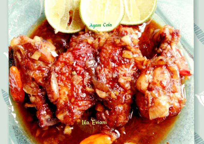 Resep Ayam Cola oleh Ika Eviani - Cookpad