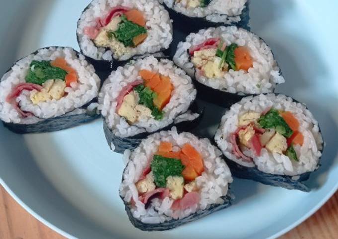 Resep Kimbab simple oleh Debby Deborah - Cookpad