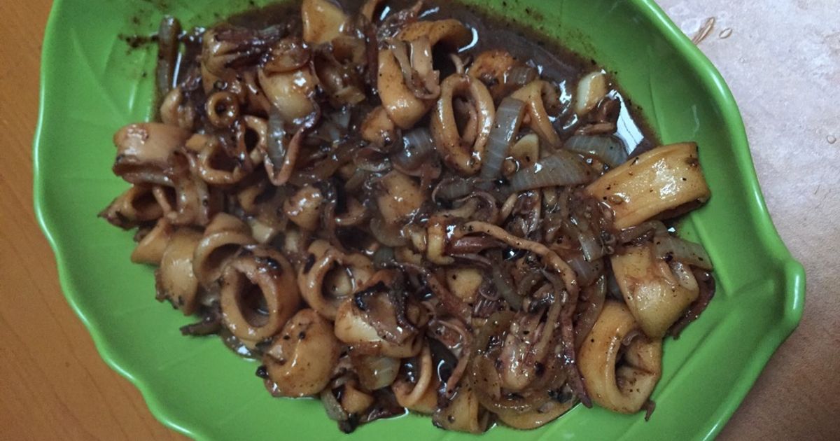 Resep Blackpepper 🦑 (Cumi Lada Hitam) oleh Mini - Cookpad