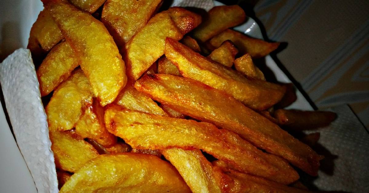 Crunchy french fries Recipe by Chef zahra - Cookpad