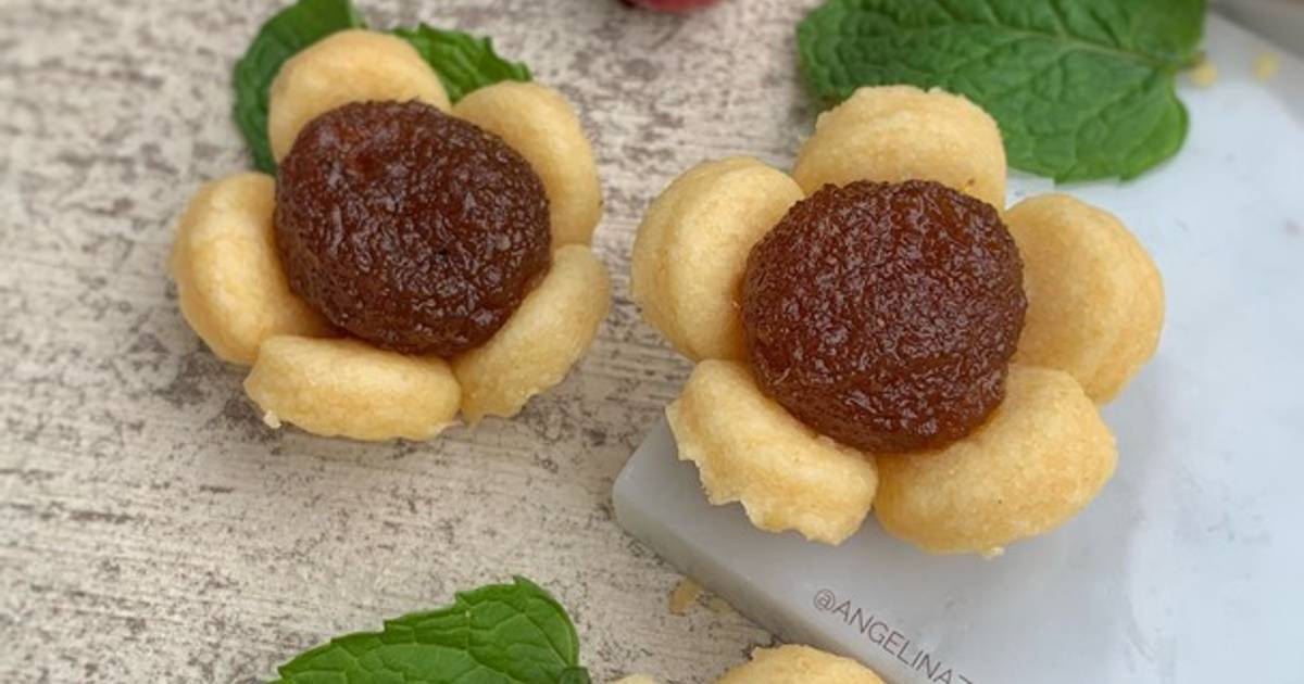 Resep Nastar Bunga ⭐️⬇️⬇️⬇️⬇️ oleh Angelina Zhang - Cookpad