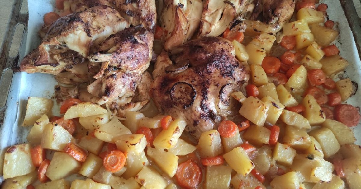 Κοτόπουλο με πατάτες και καρότα στο Slow Cooker Συνταγή από τον/την ...