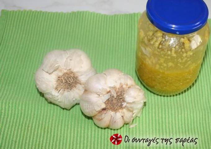 Garlic puree Recipe by Cookpad Greece - Cookpad