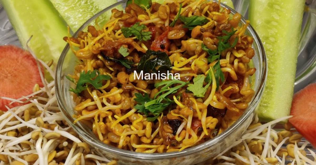 Methi Sprouts Usal Recipe by Manisha Malvi Angaitkar - Cookpad