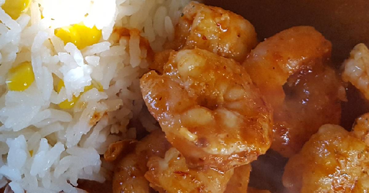 Camarones con naranja y chile chipotle Receta de j.floresdeulloa- Cookpad