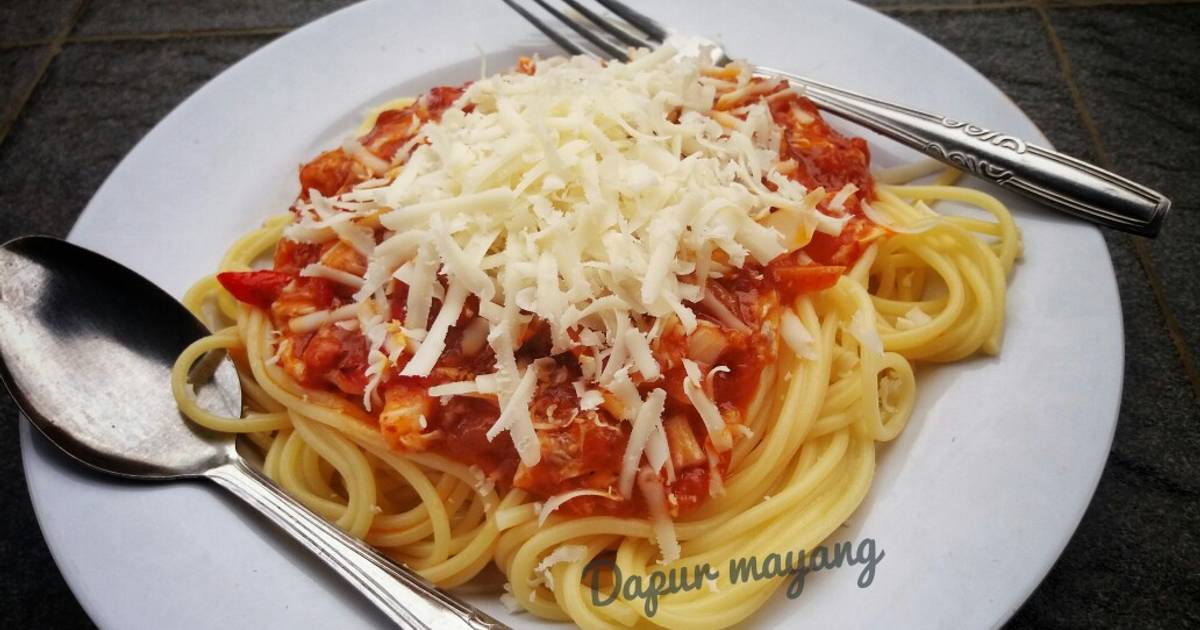 11.061 resep spageti saus buatan sendiri enak dan mudah - Cookpad
