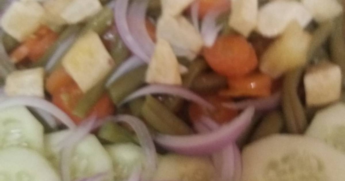 طريقة عمل سلطة للرجيم على اصولها بطريقة سهلة وسريعة من oum asma - كوكباد