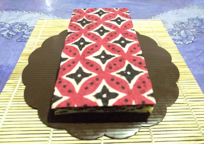Resep Bolu Motif Batik Kukus oleh Kurnia Kemala Sari - Cookpad