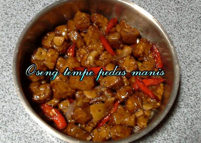 Resep Oseng tempe pedas manis oleh Jenny.L Kitchen - Cookpad Resep Oseng tempe pedas manis oleh Jenny.L Kitchen - Cookpad