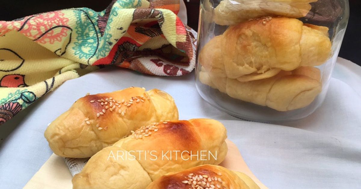 Resep roti manis panggang whipping cream cair rumahan enak dan mudah ...