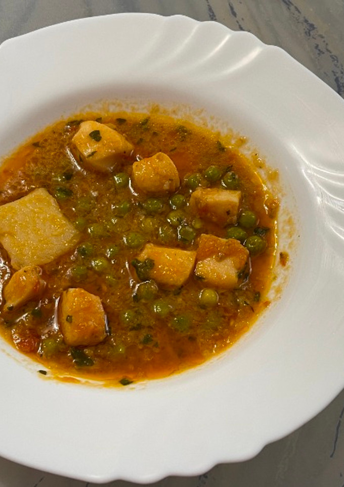 Potón Guisado Con Patatas: Receta Fácil Receta de Faika- Cookpad