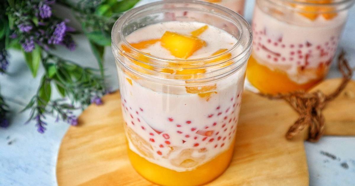 117 resep mango sago cup enak dan mudah - Cookpad