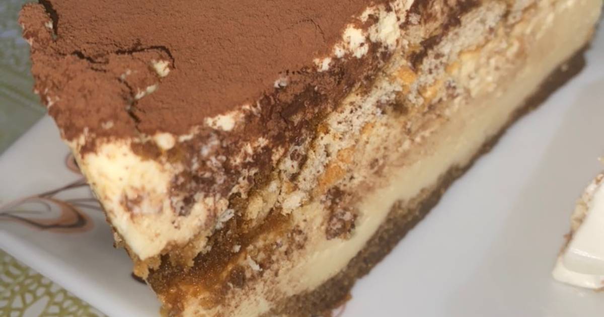 Torta tiramisú Receta de Ariana Gómez- Cookpad