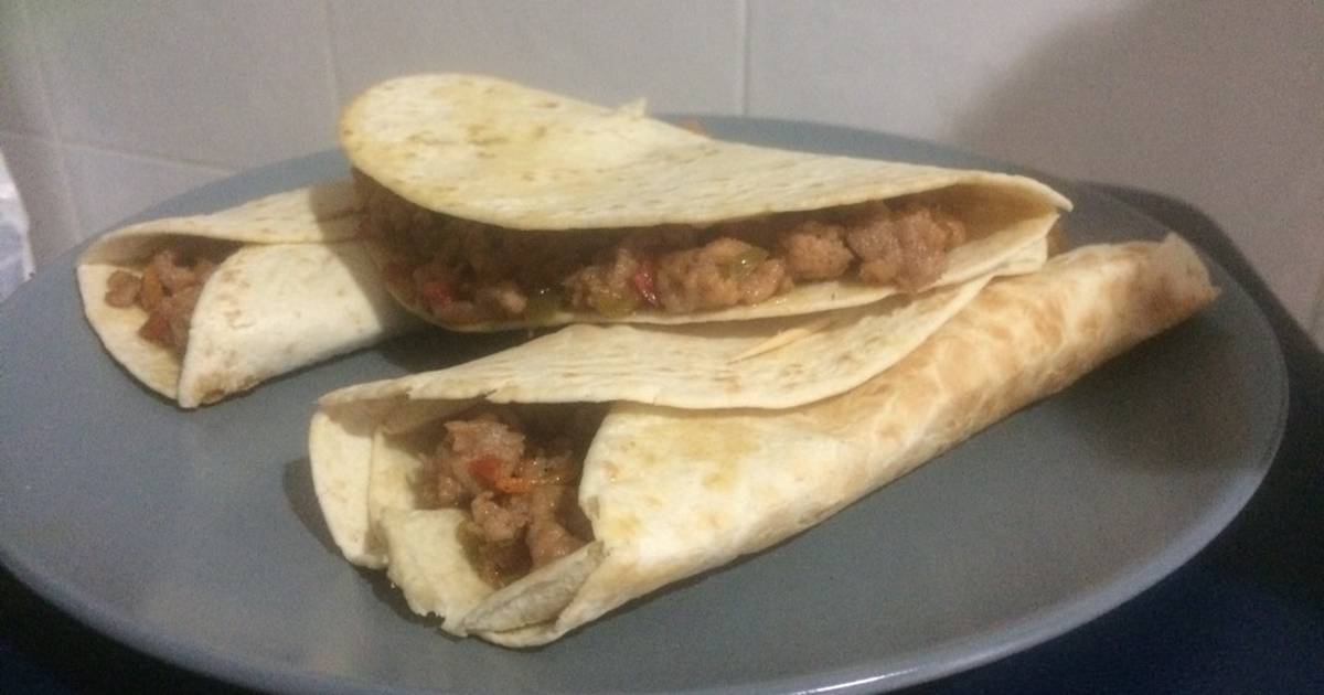 Relleno de tortillas mexicanas - 150 recetas caseras- Cookpad