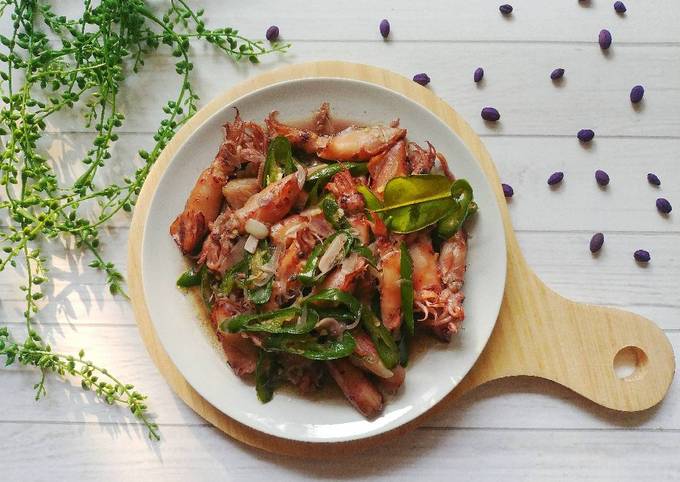 Resep Cumi Asin Cabe Ijo oleh Amanda Chastity - Cookpad