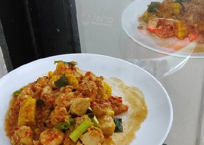 Resep 3. Udang Saus Padang mix Fish roll oleh tyas - Cookpad