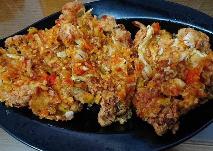 Resep Ayam Geprek Mama Marsya oleh Dewi Rani - Cookpad