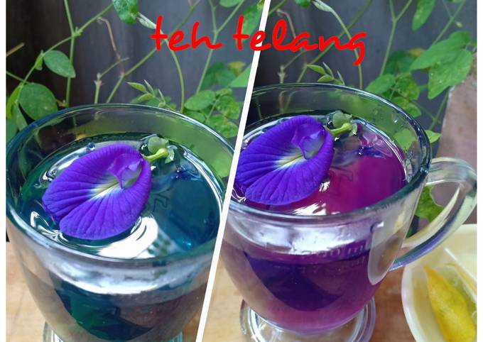 Resep Teh Telang oleh Ifa Hanifah - Cookpad