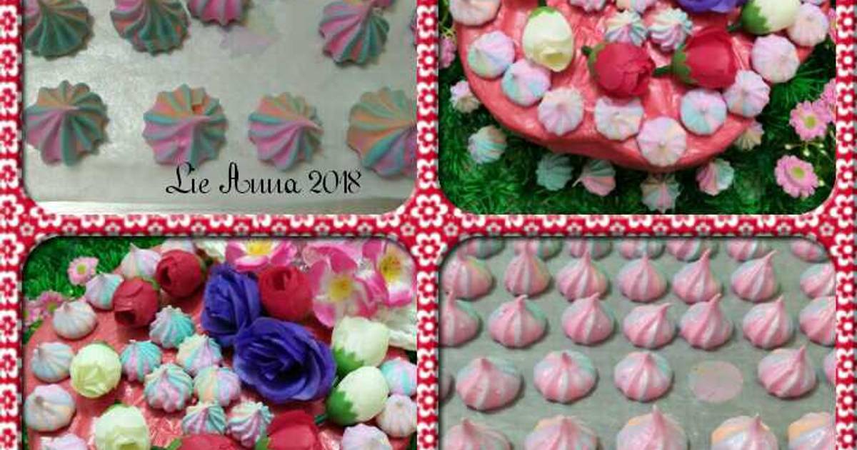 Resep Meringue (Kisses) Cookies oleh 李安娜💖 - Cookpad