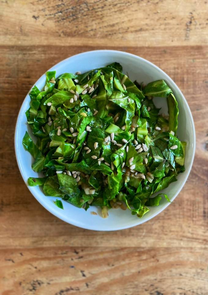 Sautéed Spring Greens Recipe by Sam Meadley - Cookpad
