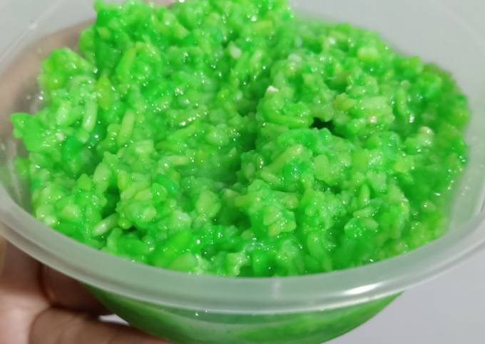 Resep Tape Ketan Hijau oleh Mama Nay - Cookpad