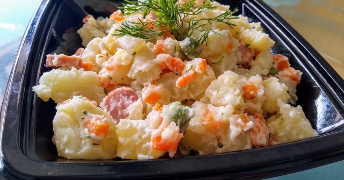 Ensalada Fría De Papa Receta de Maria Elena Rengifo- Cookpad