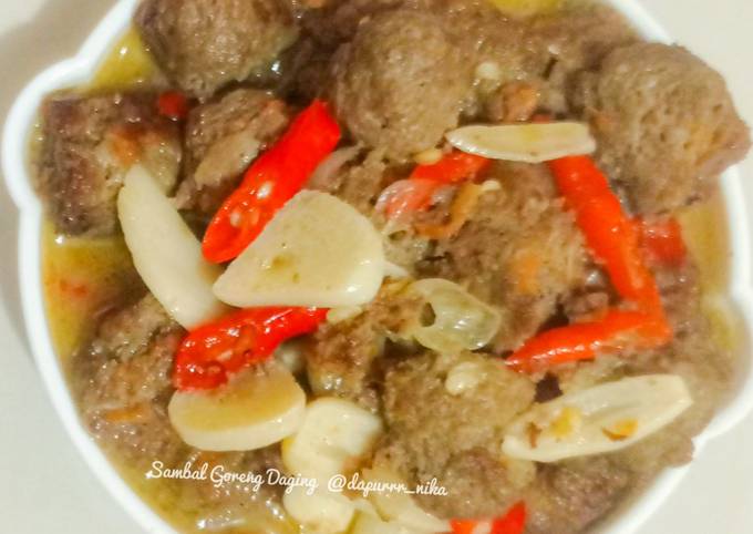 Resep Sambal Goreng Daging oleh nika zulianingsih - Cookpad