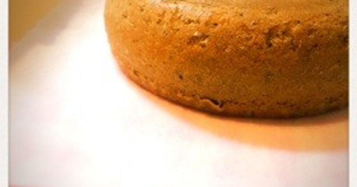 Rice Cooker And Pancake Mix Earl Grey Cake Recipe By 蜂蜜色のハニーくん
