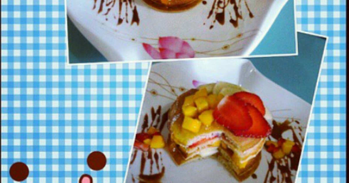 Resep Panco (Pancake Colourful) oleh Stefanny - Cookpad