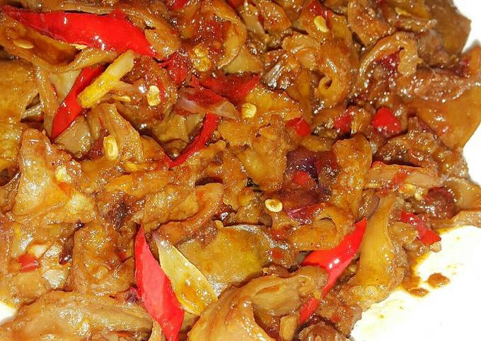 Resep Gongso Jeroan Sapi. #KitaBerbagi oleh Sonya Ac - Cookpad